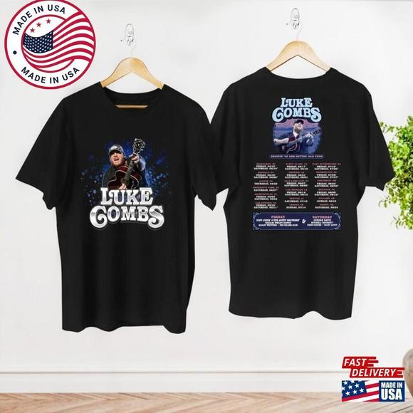 Shirts | Luke Combs Tour Growing Up And Getting 2 Sided | Poshmark